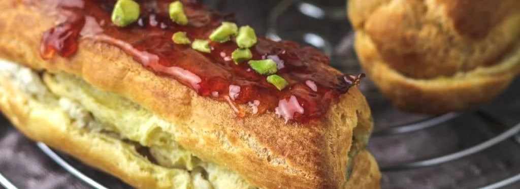 Caraci Sicily Food | Ricetta Éclair al Pistacchio