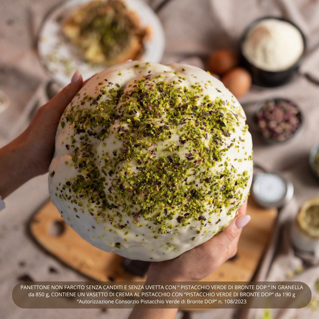 Caraci Sicily Food | Perchè scegliere il Panettone al Pistacchio DOP