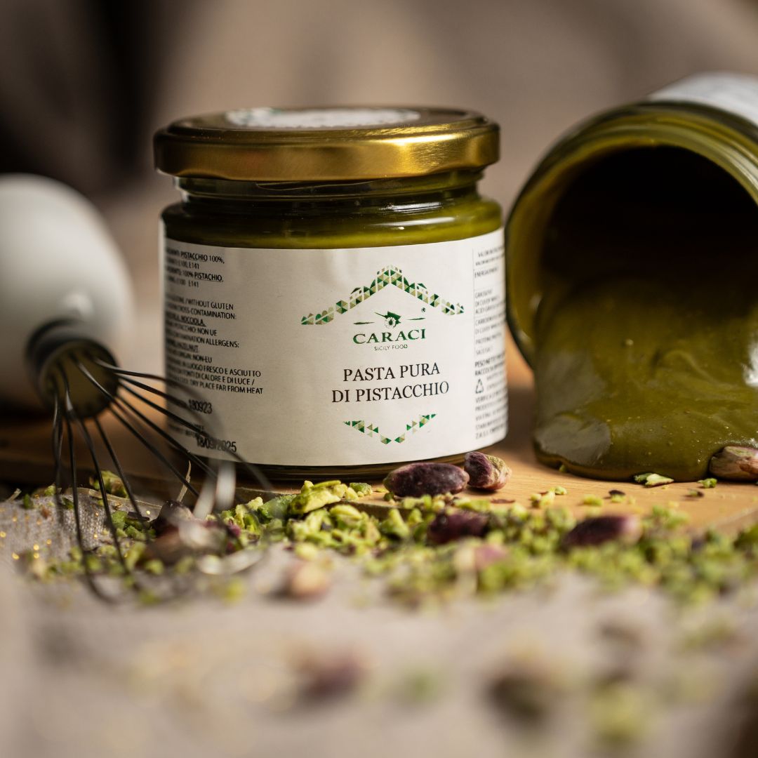 Caraci Sicily Food | 100% Pure Pistachio Paste