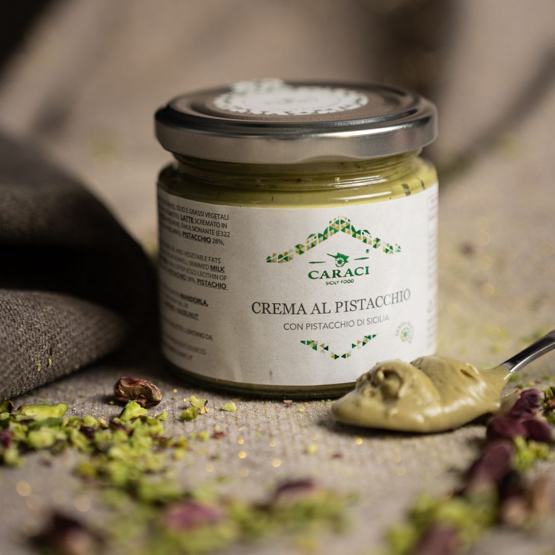 Caraci Sicily Food | Sicilian Spreadable Pistachio Cream
