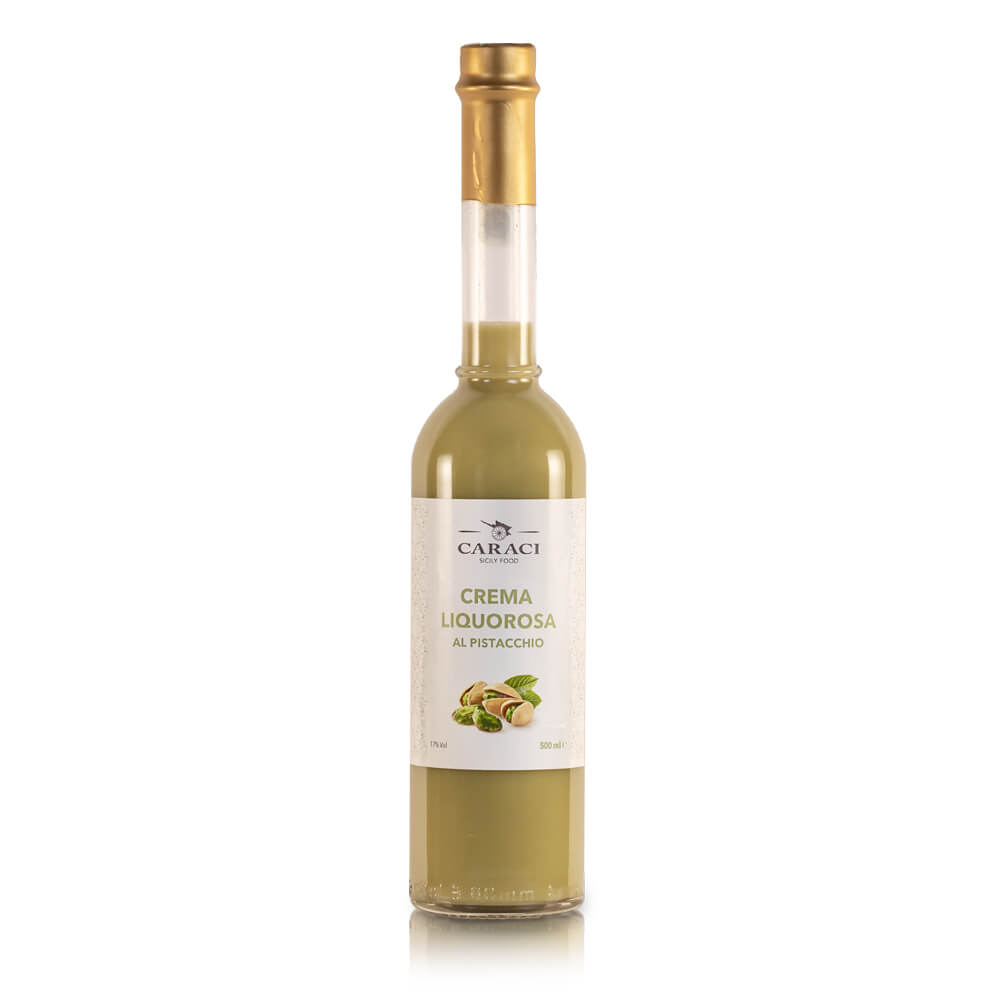 Caraci Sicily Food | Pistachio liqueur